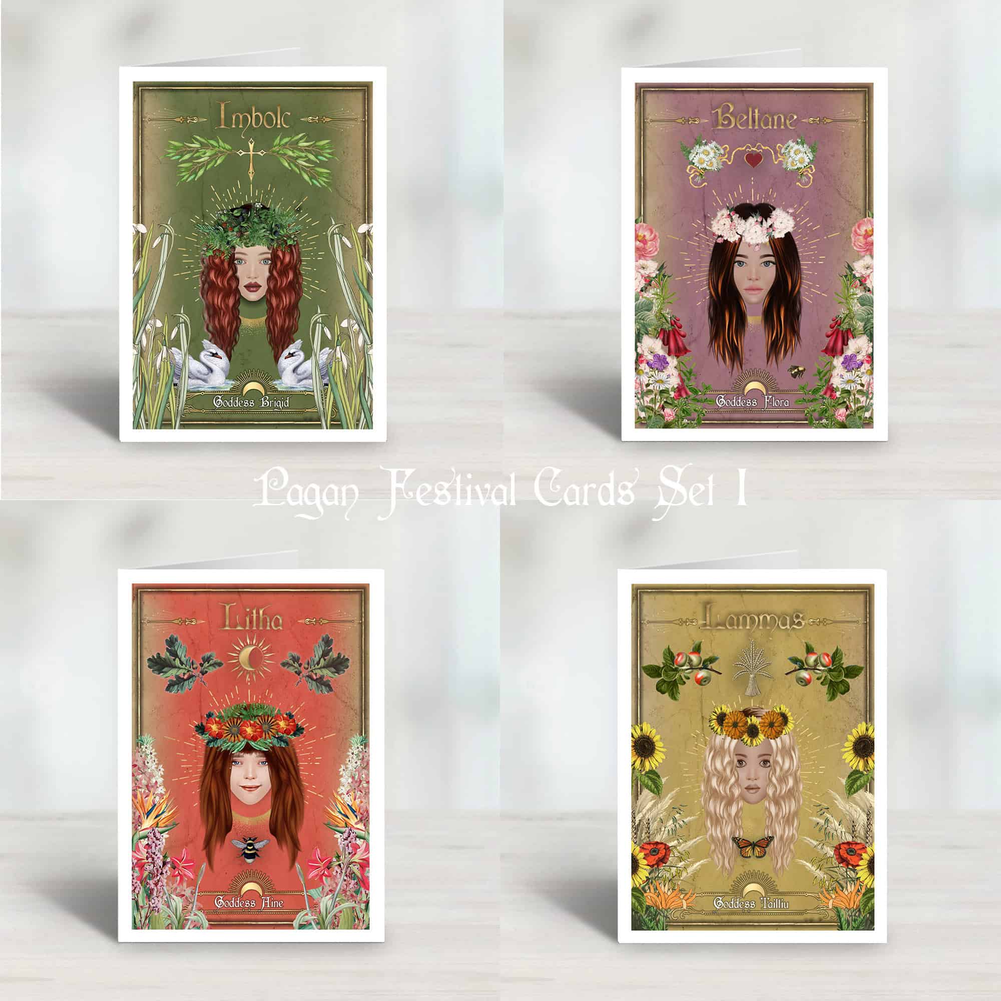 Pagan Festival Cards l Sarah Mae Artworks