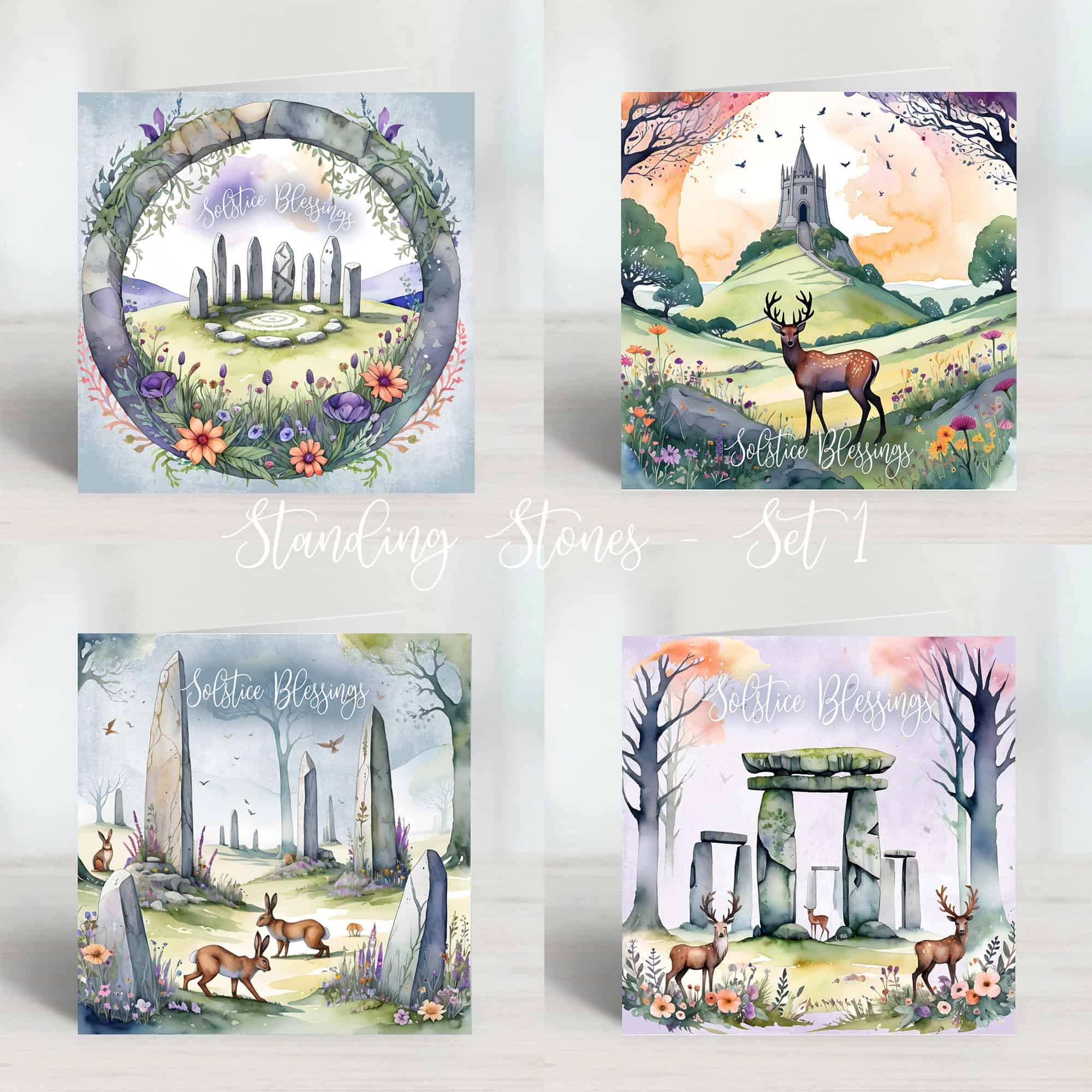 Standing Stone cards l Sarah Mae Artworks